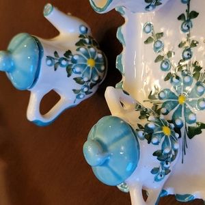 Toys | Minature Talavera Tea Set | Poshmark